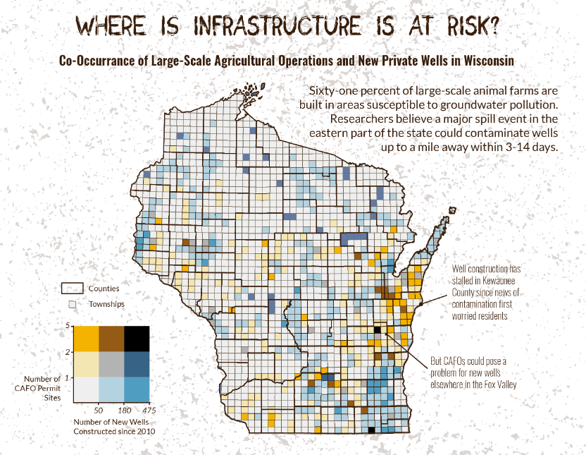Infographic: Wisconsin’s manure lagoons – Andrew Steven Hahn